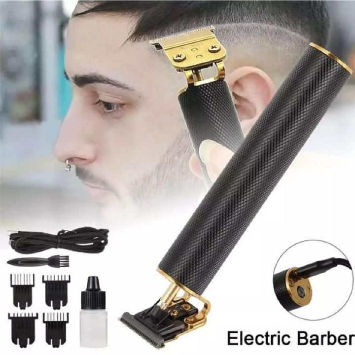 Vintage T9 Rechargeable Wireless Hair Trimmer Shaving Machine ...