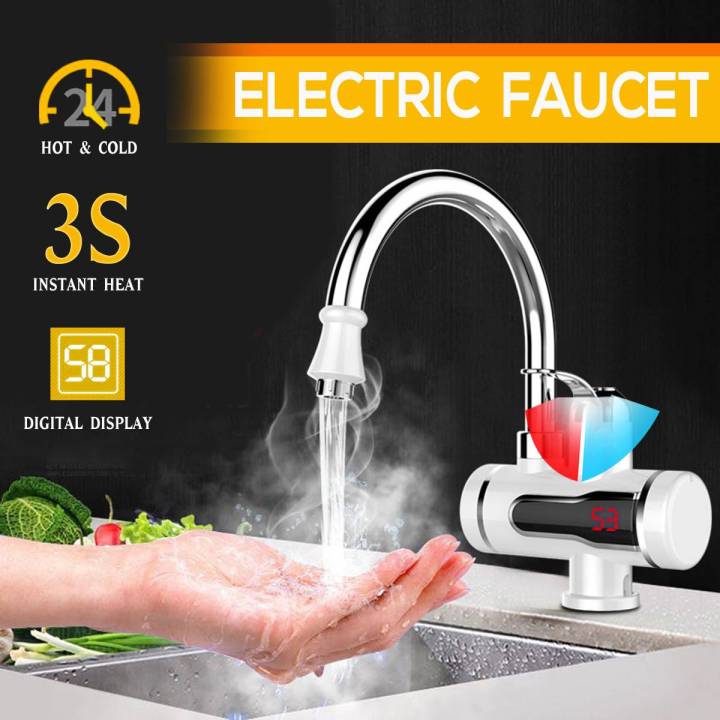 Hot Water Tap Instant Heating Electric Water Heater Faucet, instant ...