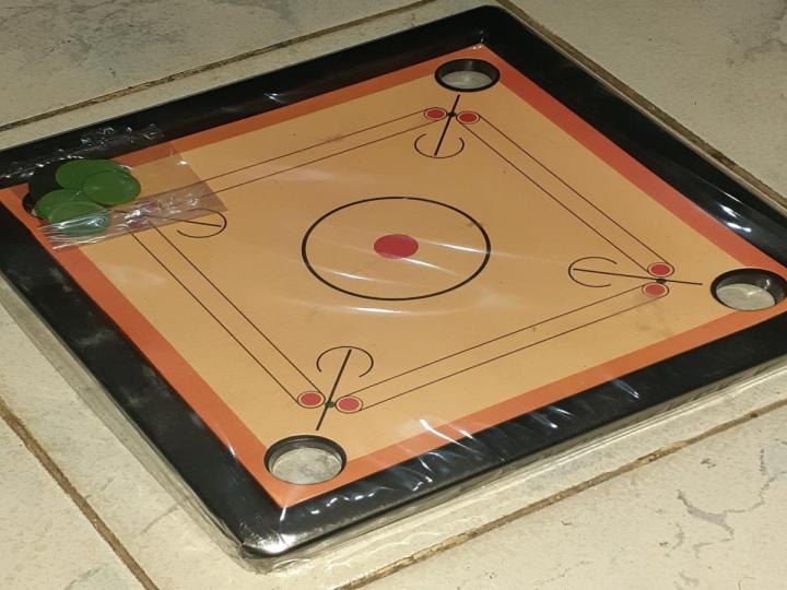 Mini Carrom Board For Kids- 10 inches | Daraz.pk
