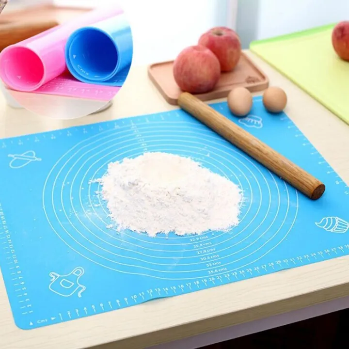 Silicone Roti & Pastry Rolling Mat | Non-Stick Baking Sheet with ...