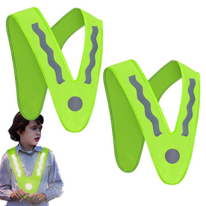 Kids Reflective Vest Bright Yellow Safety Vest For Kids Children's High ...