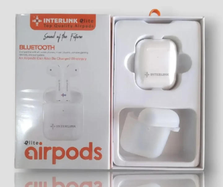 Interlink Airpods 2 - Wireless Earbuds True wireless EarBuds Bluetooth ...