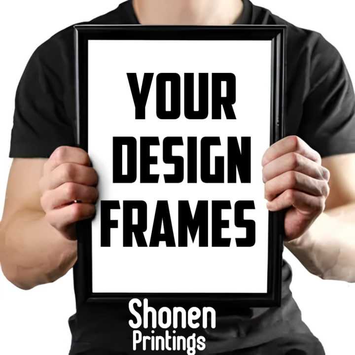 Custom Frame Poster 12x9 Inches | Personalized Wall Art | High-Quality ...