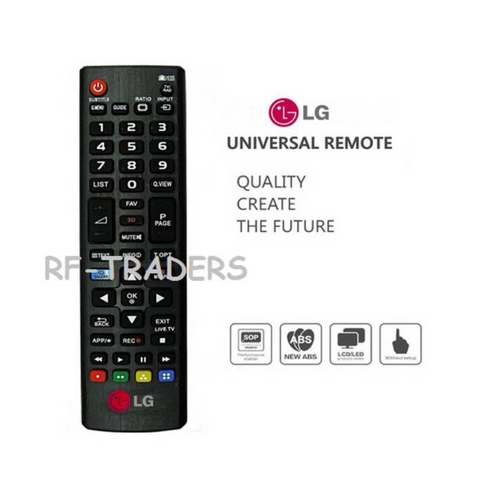 LG Universal Remote For LED & LCD TV | Daraz.pk