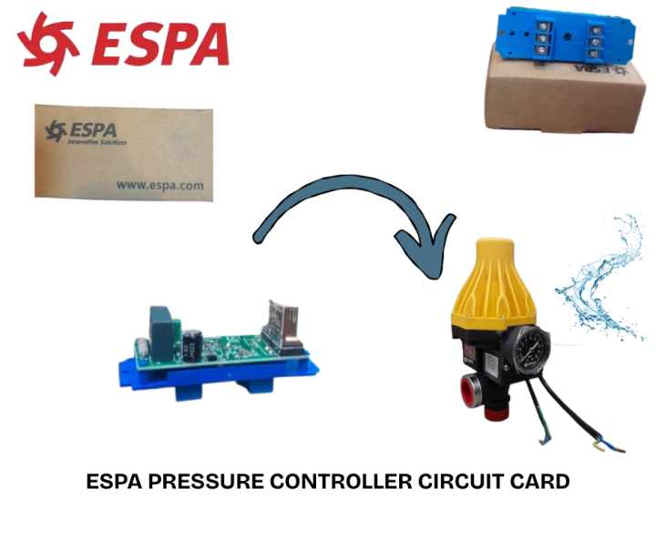 ESPA Pressure Controller Circuit Board / PCB Replacement Card - Genuine ...