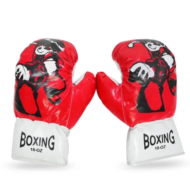Boxing Gloves For Kids With Different Cartoon Printing For 5 to 12 ...