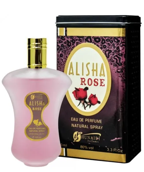 Hunaidi Alisha Rose Perfume For Unisex - EDP - 100 Ml | Daraz.pk
