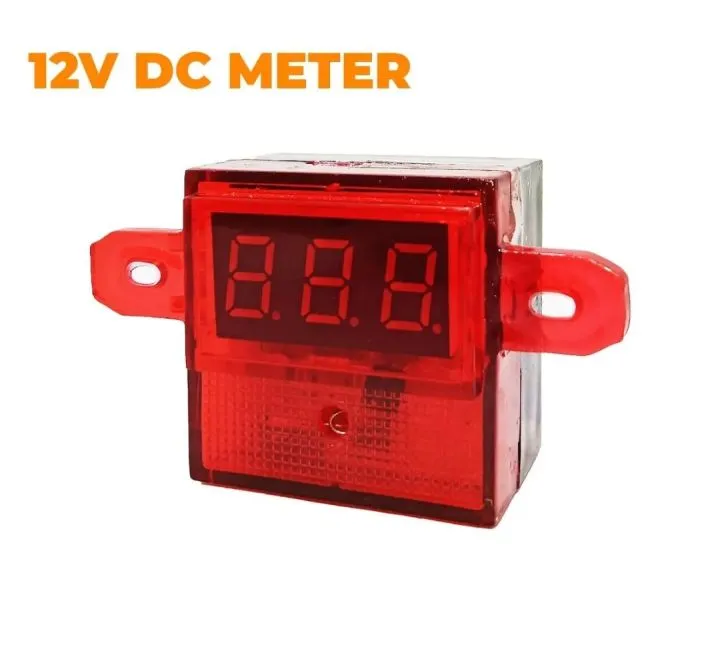 High Quality Digital DC Volt Meter 8V To 30V DC Volt meter 8-30V DC 12V ...