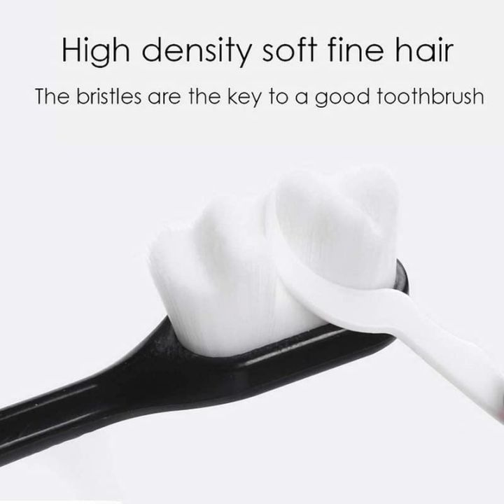 Premium Nano Bristle Toothbrush – Gentle Deep Clean & Whitening for ...