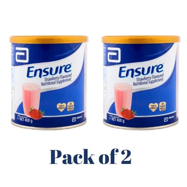Pack of 2 Ensure Milk Powder | Ensure Nutritional Supplement Powder ...