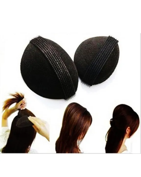 Hair Base Bump Volume Fluffy Princess Styling Increased Hair Sponge Pad ...
