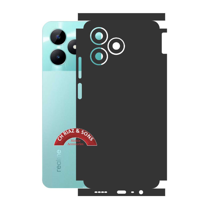 Realme C51/ Realme Note 50 FULL BACK 360 premium Protection Skin Wrap ...