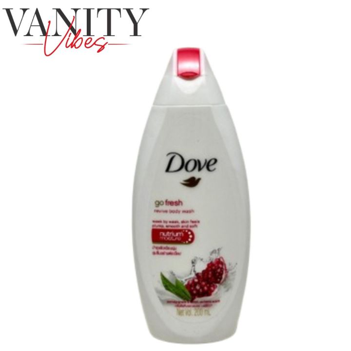 Dove Go Fresh Revive Body Wash Pomegranate & Lemon Verbena 200ml | Daraz.pk