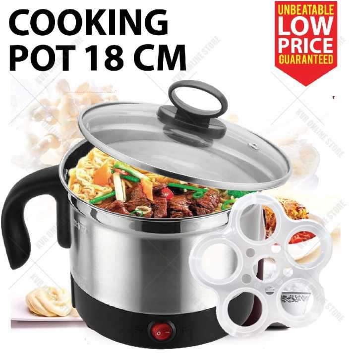 3 in 1 Multi-function Portable Electric Boiler Food Cooker Egg Steamer ...