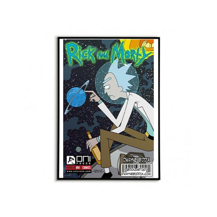 Rick & Morty Rick Sanchez TV Show Posters Vinyl Paper Quotes Vintage ...