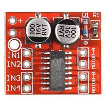 1.5A Mini Dual Channel DC Motor Driver Module L298N PWM Speed Controller | Daraz.pk