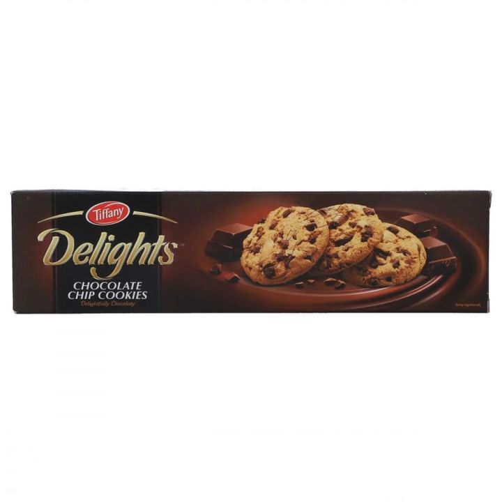 TIFFANY DELIGHT CHOCOLATE CHIP COOKIES 90 GM (𝐢𝐦𝐩𝐨𝐫𝐭𝐞𝐝 & 𝐨𝐫𝐢𝐠𝐧𝐚𝐥 ...
