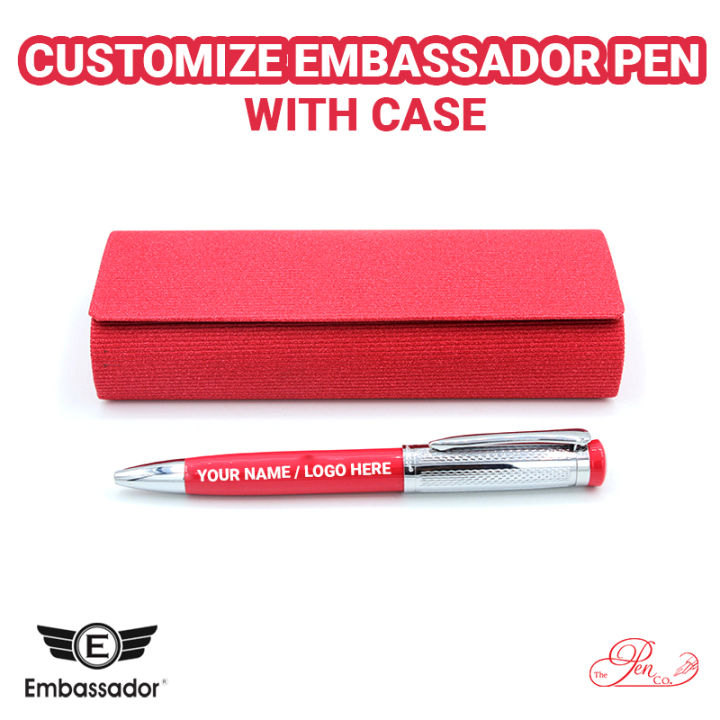 Customize Embassador Ball pen Ps154 Permanent Laser | Daraz.pk