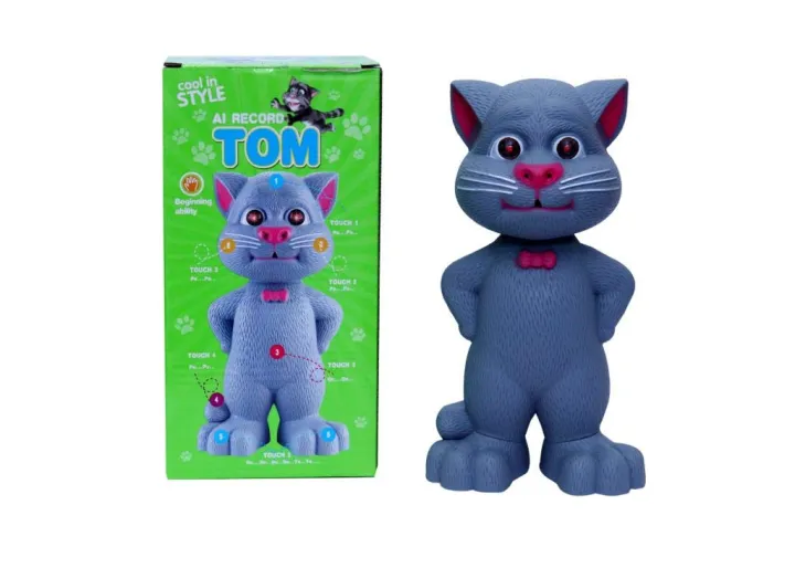 Talking Tom with AI Touch Sensitive and Recording | Daraz.pk