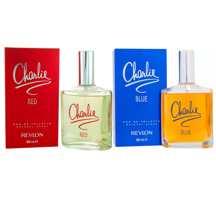 Pack of 2 Charlie Blue & Charlie Red EDT 100ml - Signature Mens & Women ...
