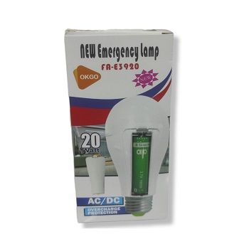 Empower Your Space with the 20W Rechargeable Emergency LED Light Bulb ...