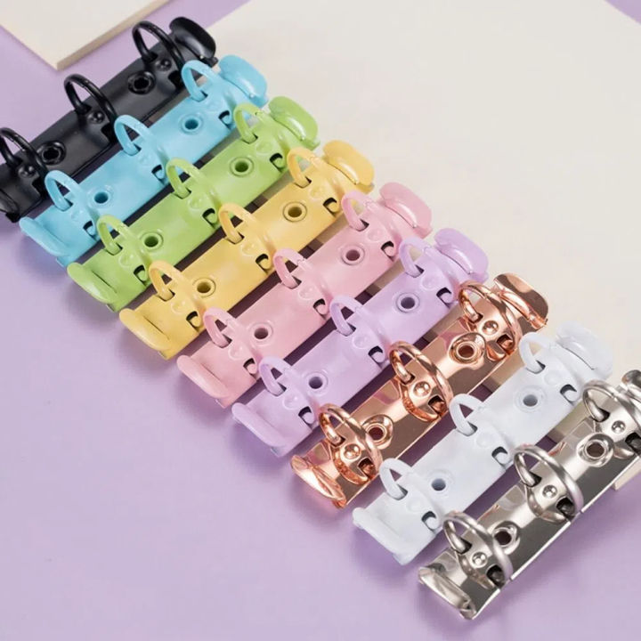 Colorful Detachable Metal Spiral Rings Binder Clip DIY High Quality A8 ...
