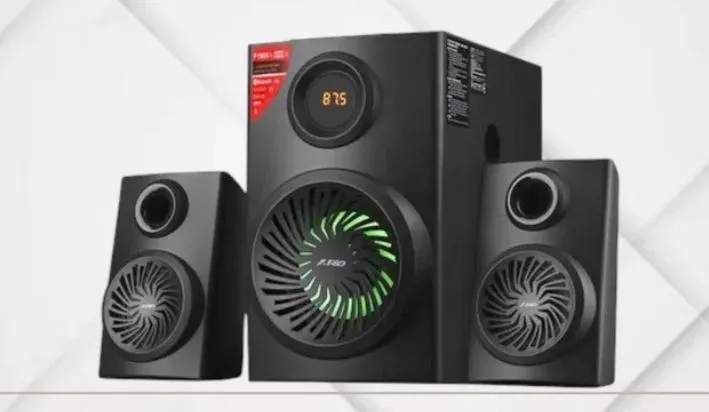 Heavy Sound System with RGB Lights – 1 Bass & 2 Speakers | A Plus ...