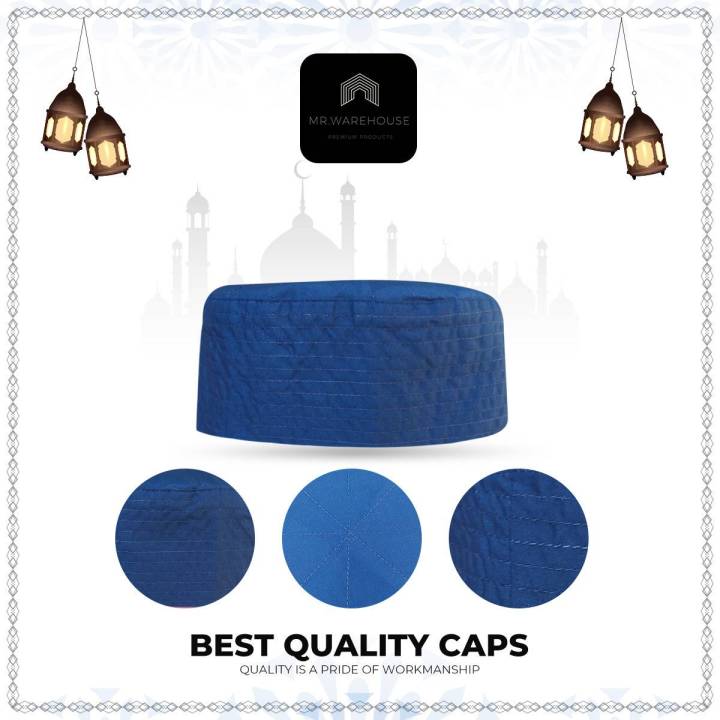 Islamic Cap - Unique - Best Quality - Namaz - Regular Use | Daraz.pk