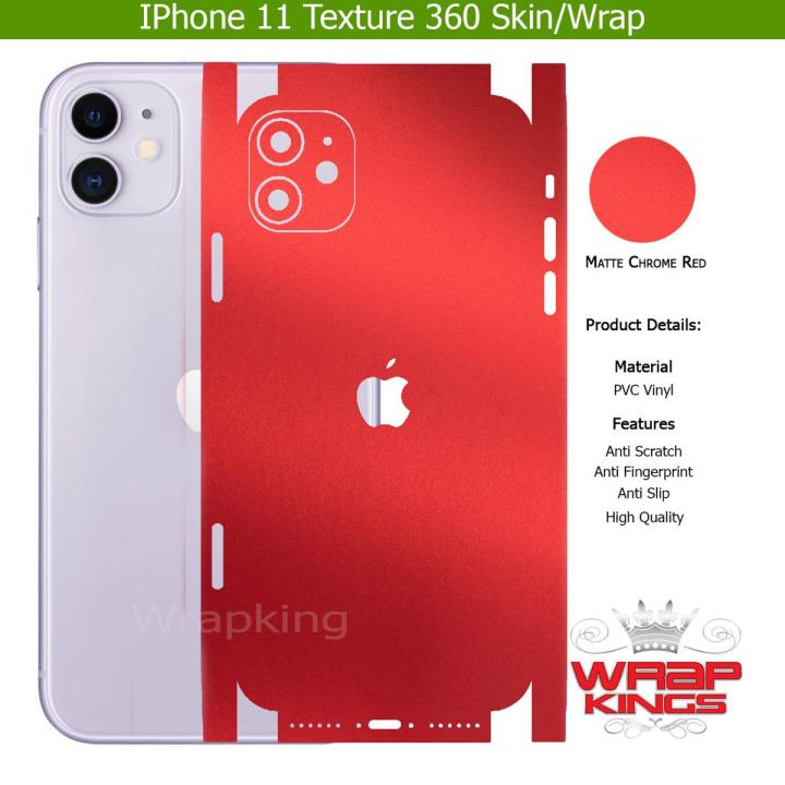 For Iphone 11 Skin/Wrap 360 Protection Sheet/ Carbon fiber/ Matte ...
