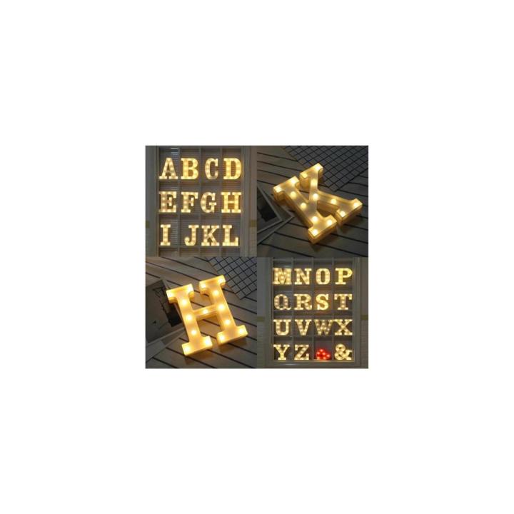LED Letters | LED Alphabets Battery Operated - All LED Letters (A TO Z ...