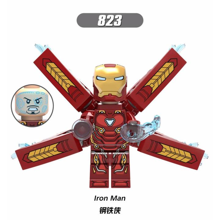 Single Sale Marvel Building Blocks Iron man Gamora Vision Doctor ...
