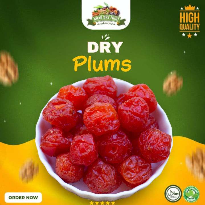 Fresh Organic Dry Red Plums 250gm Pack I Dried Plums Alocha I Aloo ...