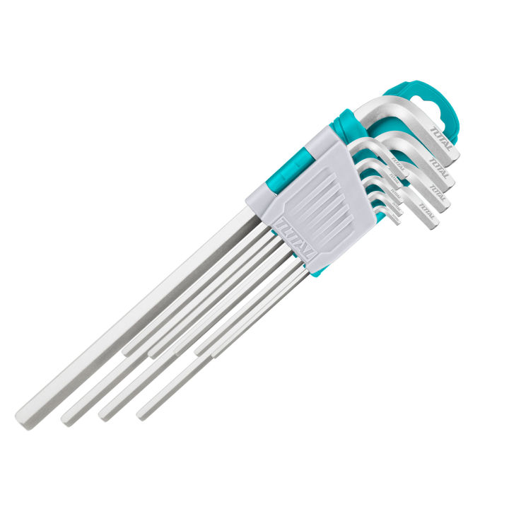 TOTAL 9pcs Cr-V Long Arm Hex Key Set THT106191 | Daraz.pk
