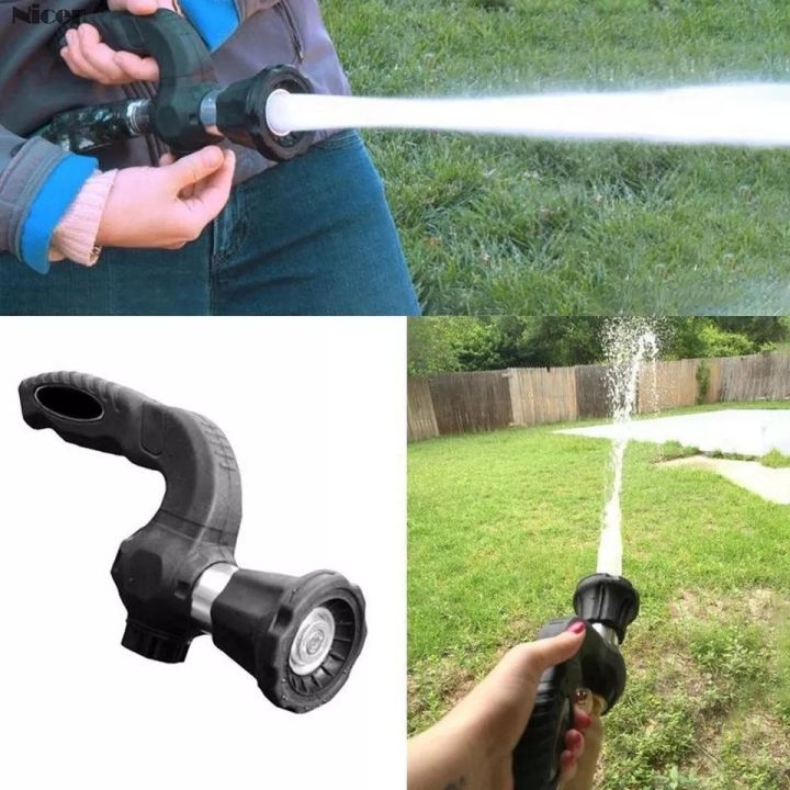 Pressurized Water Gu n Sprayers Hose Blaster Fireman Nozzle Lawn Garden ...
