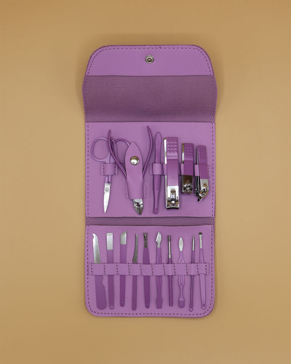 16 pieces Manicure Kit Nail Care Set Manicure Pedicure Kit Case Gift ... 16 pieces Manicure Kit Nail Care Set Manicure Pedicure Kit Case Gift ...