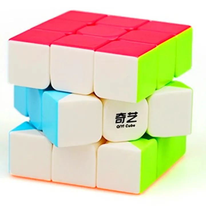 Rubik's Cube 3x3 Original (Sticker Less) High Speed Revolving Cube ...