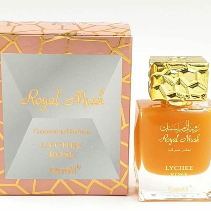 Royal Musk Lychee Rose 30 Ml Non Alcoholic Concentrated Perfume Attar ...