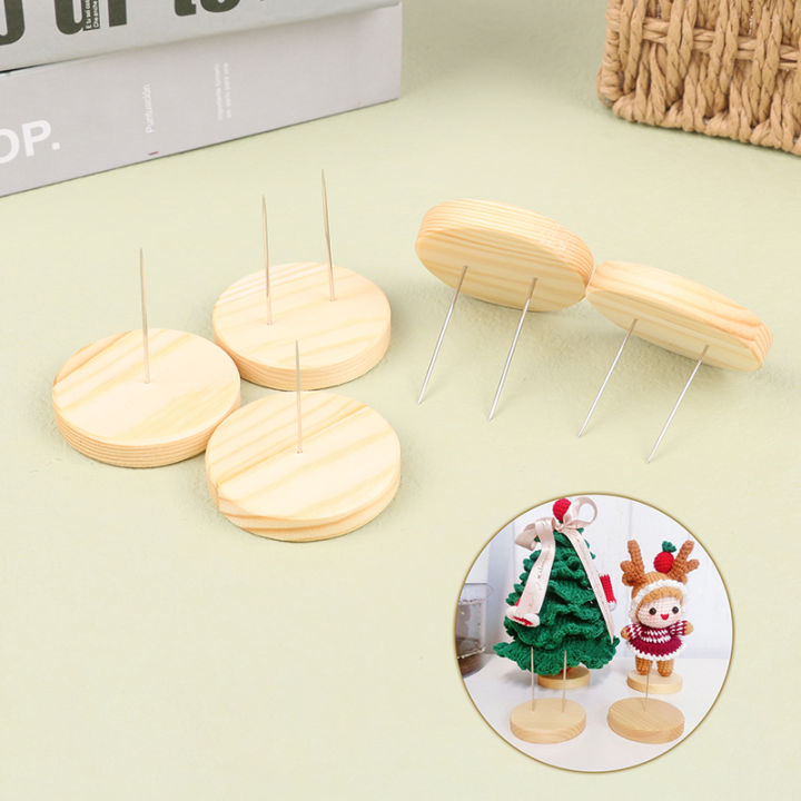 Toys 1pc Doll Display Rack Showcase Crochet Doll Display Base Felt ...