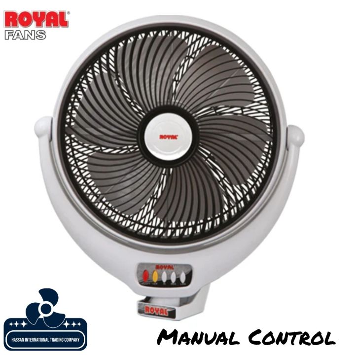 Royal Fan Louver Bracket 14 Inches Manual Control White Color Pure ...