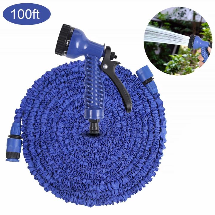 Flexible Magic Water Hose Pipe With Spray 100ft Magic Water Hose ...