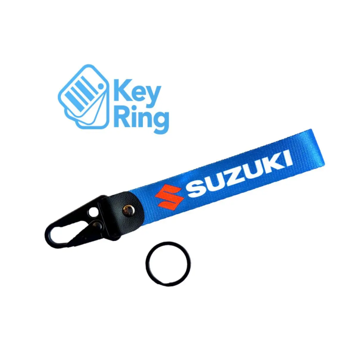 1-PC Motorcycle Collectable Strap Embroidery Keyring Keychain For Honda ...