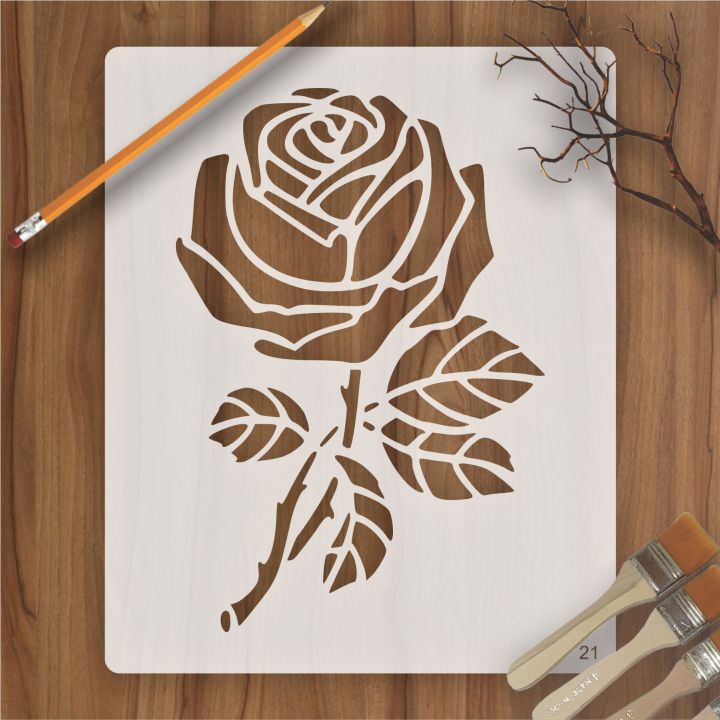Flower Airbrush Stencils