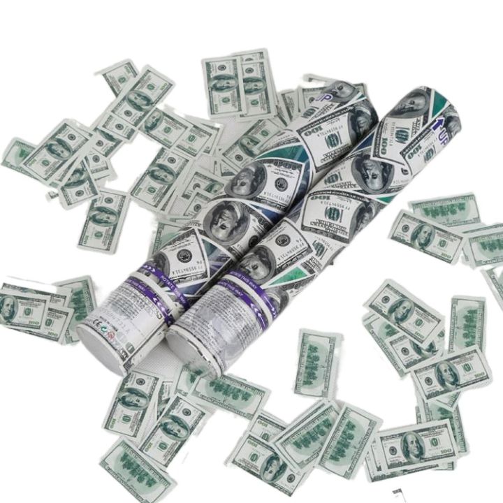 Dollar Party Popper Dollar Shaped Confetti Party Popper for Happy ...