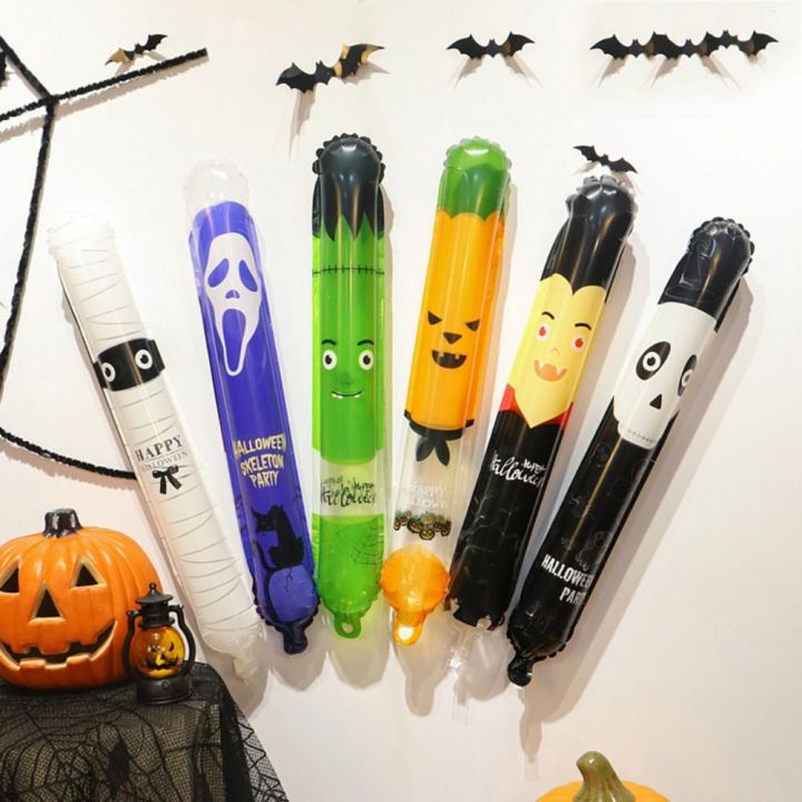 Children's Toy Pumpkin Bat Halloween in Hand Eyeball Spider Inflatable ...