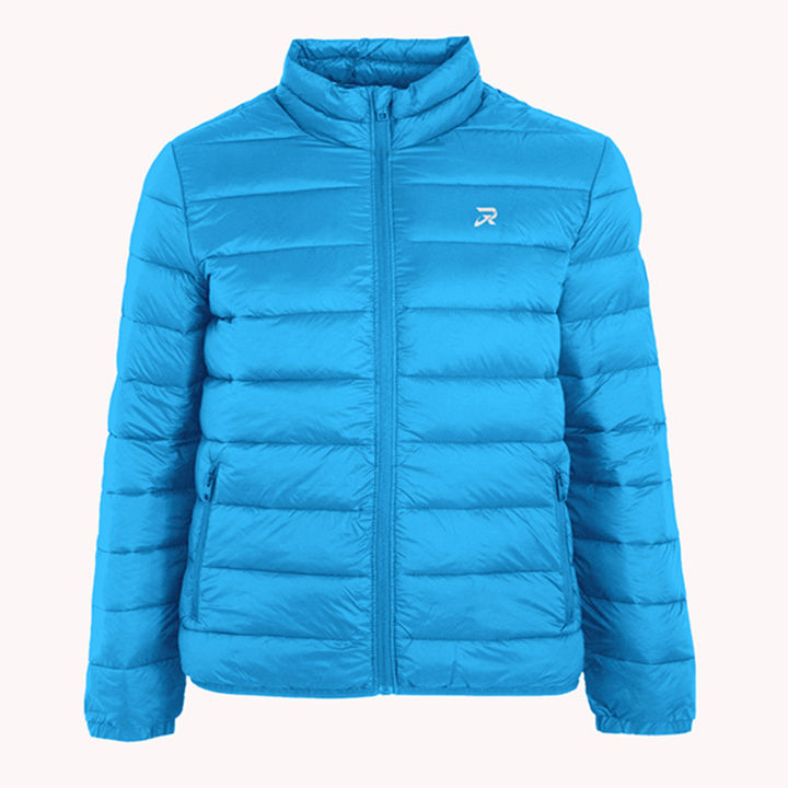 Sky Blue Puffer Down Jacket Warm For Men | Daraz.pk