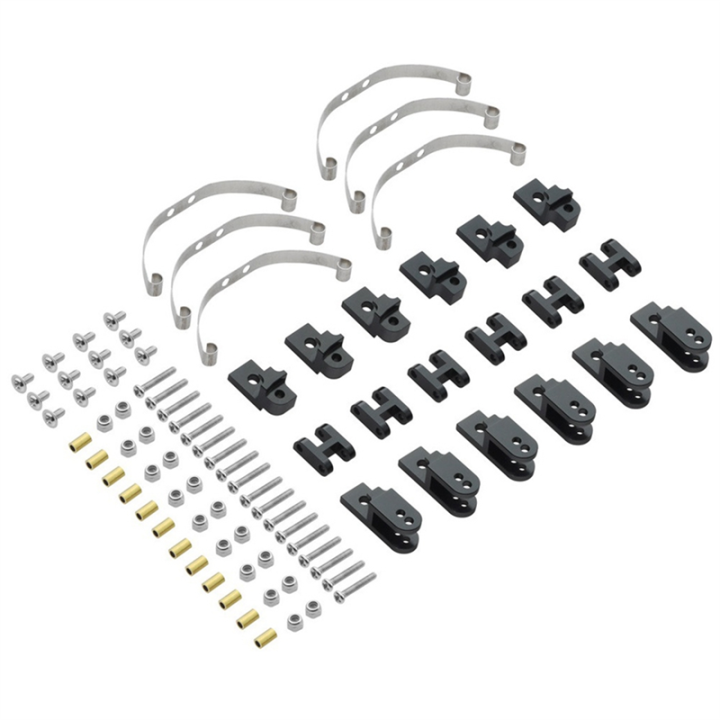 6X6 Steel Leaf Spring Suspension Set Shock Absorber for WPL B16 B36 MN ...