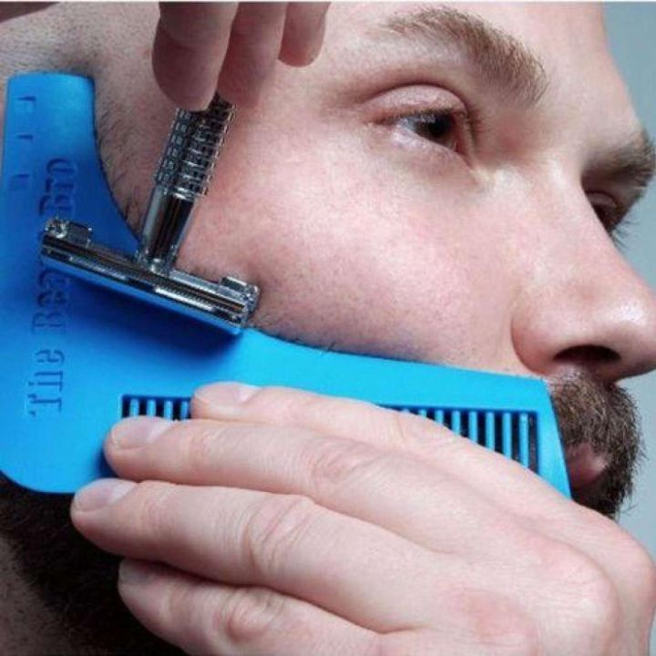 Men darhi Ka Khat Beard Shaper Beard Comb Shaping Tool Goatee Styling ...