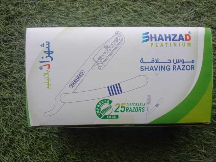 Shahzad Platinum Shaving Disposable 25 Razors | Daraz.pk