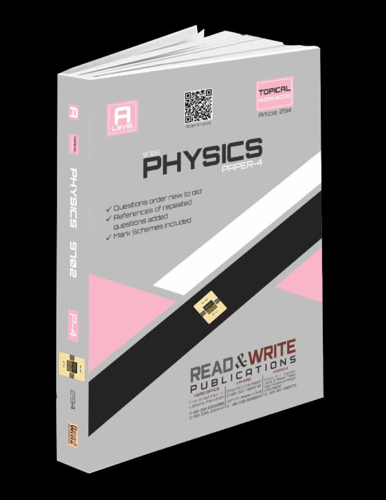 Physics A Level P4 Topical Workbook Art #294 | Daraz.pk