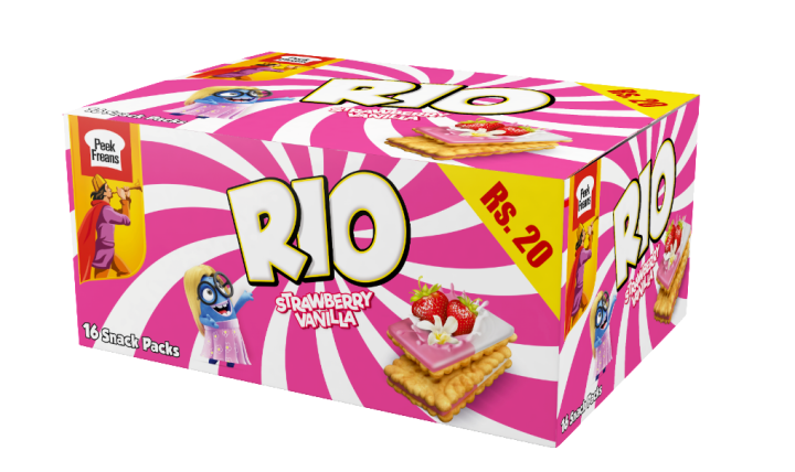 Peek Freans Rio Strawberry Vanilla Snack Pack | Daraz.pk